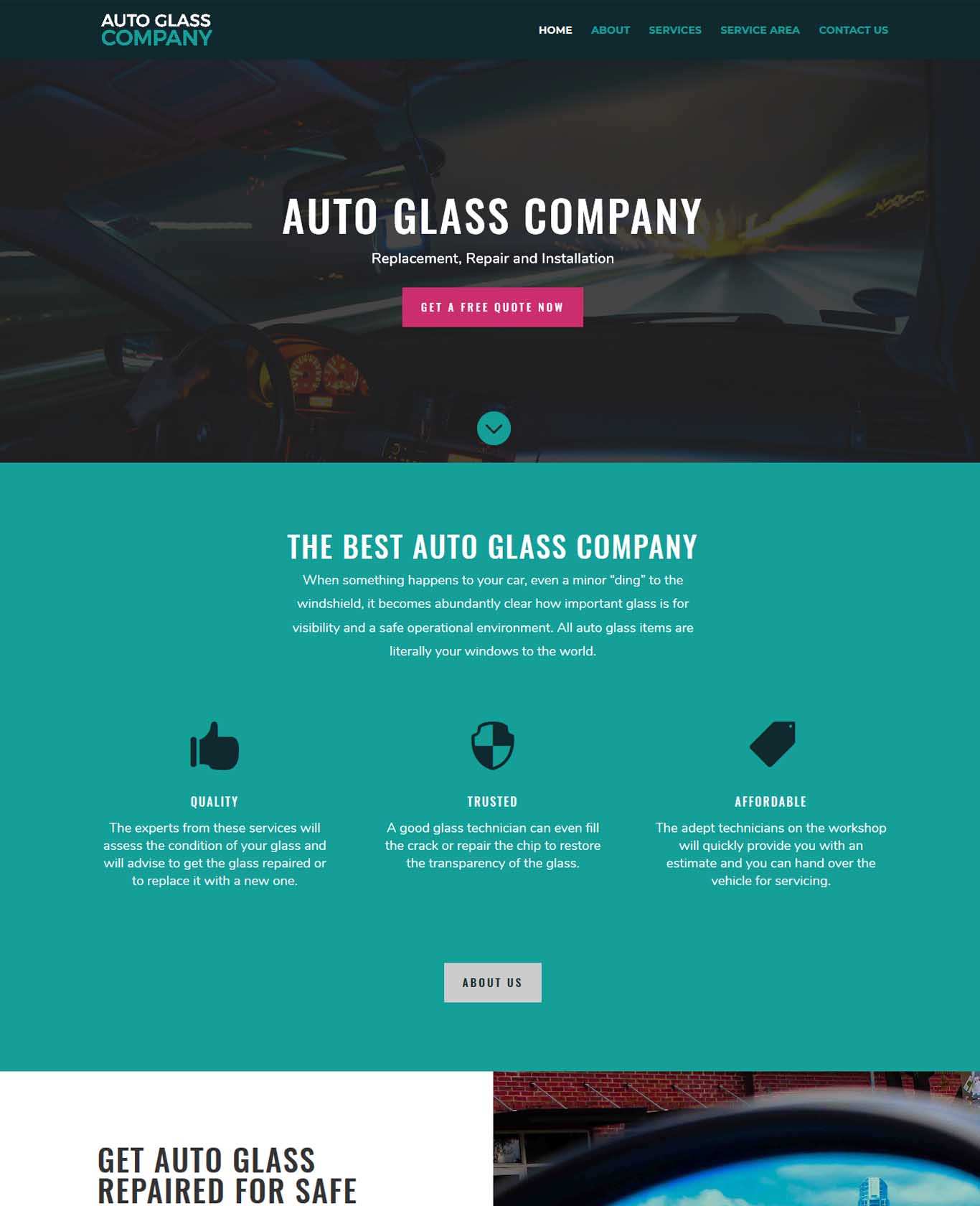 Auto Glass Websites